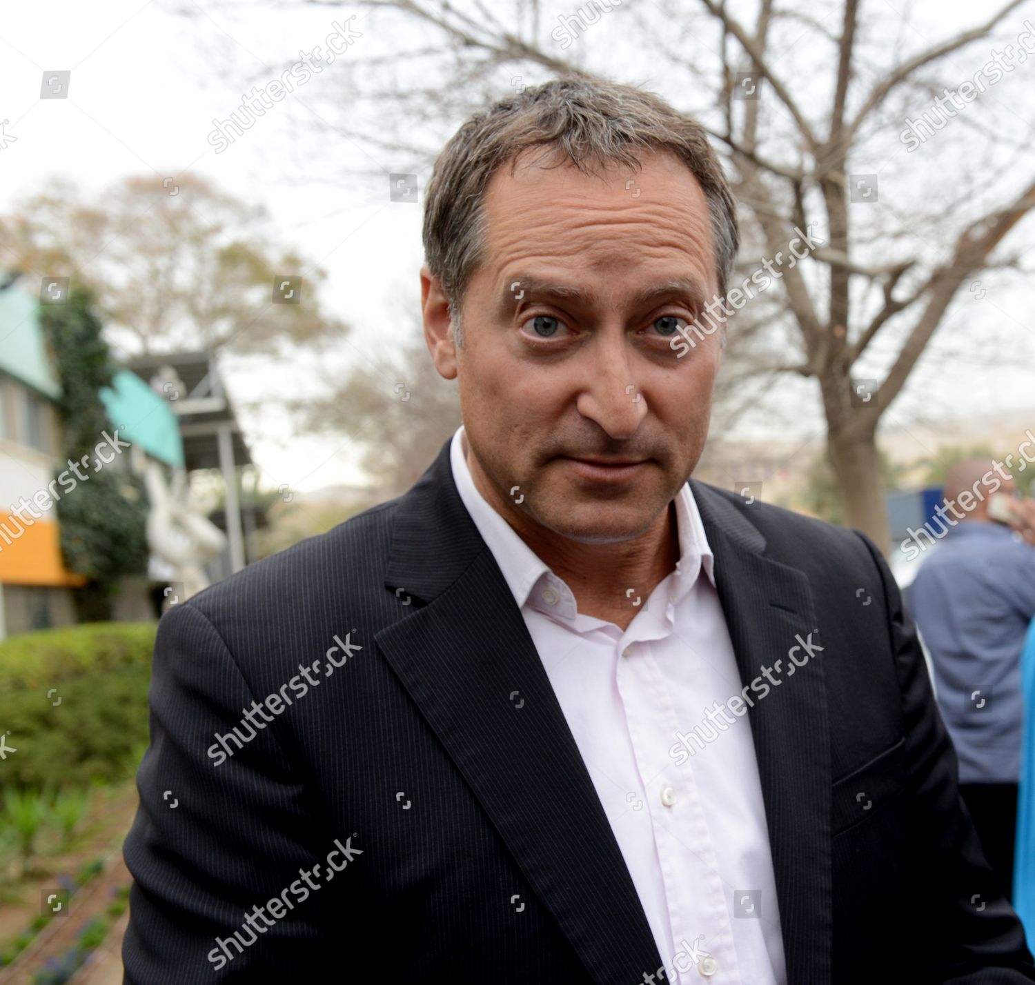 Sodastream Ceo Daniel Birnbaum Talks Journalists Editorial Stock Photo ...