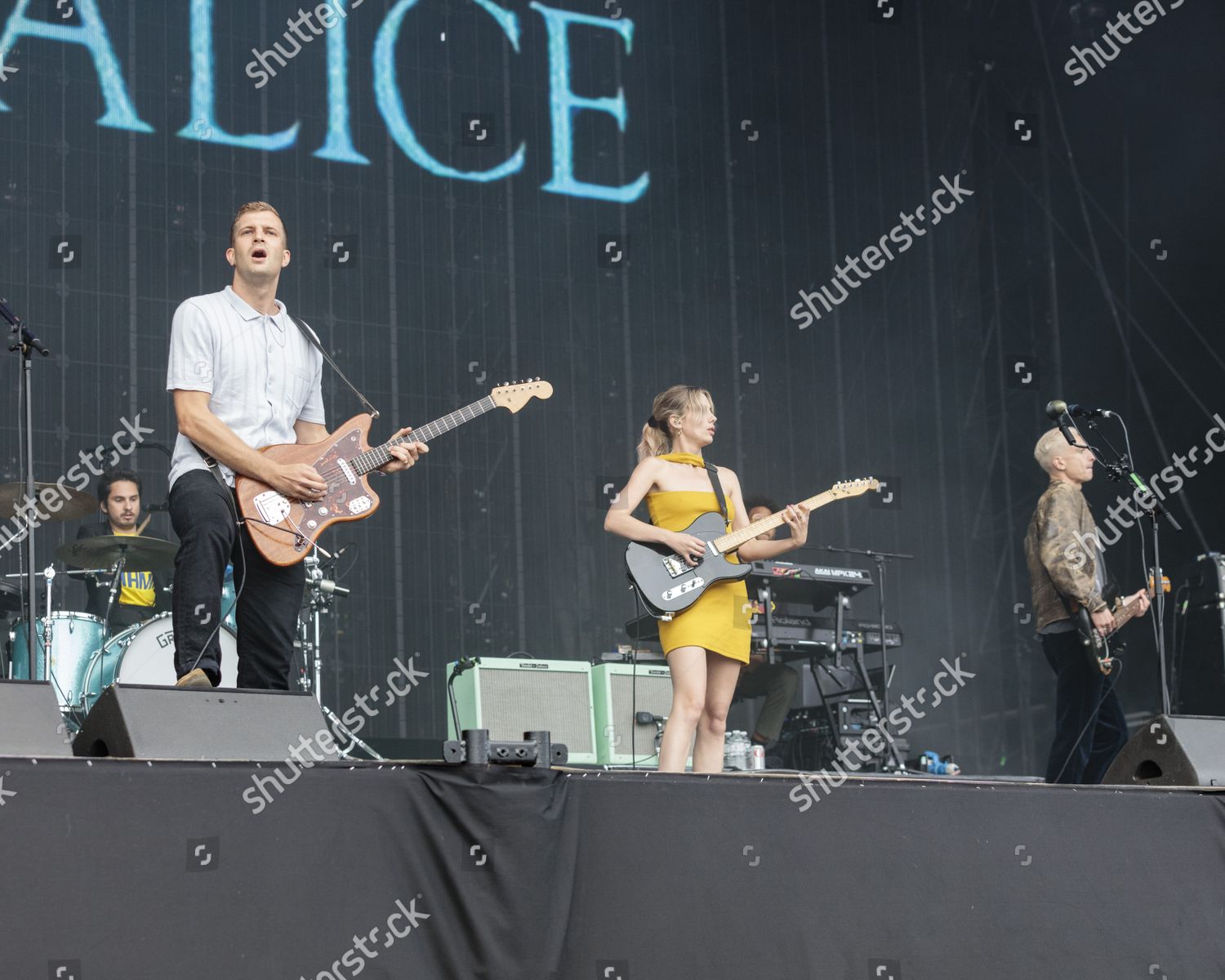 Wolf Alice Joel Amey Joff Oddie Editorial Stock Photo - Stock Image ...