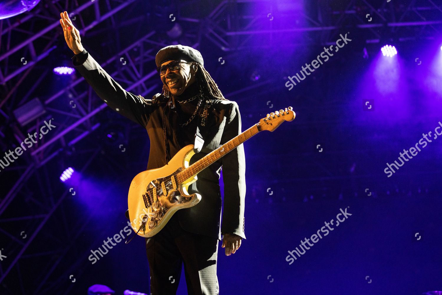 Nile Rogers Chic Performing Their Headline Editorial Stock Photo ...