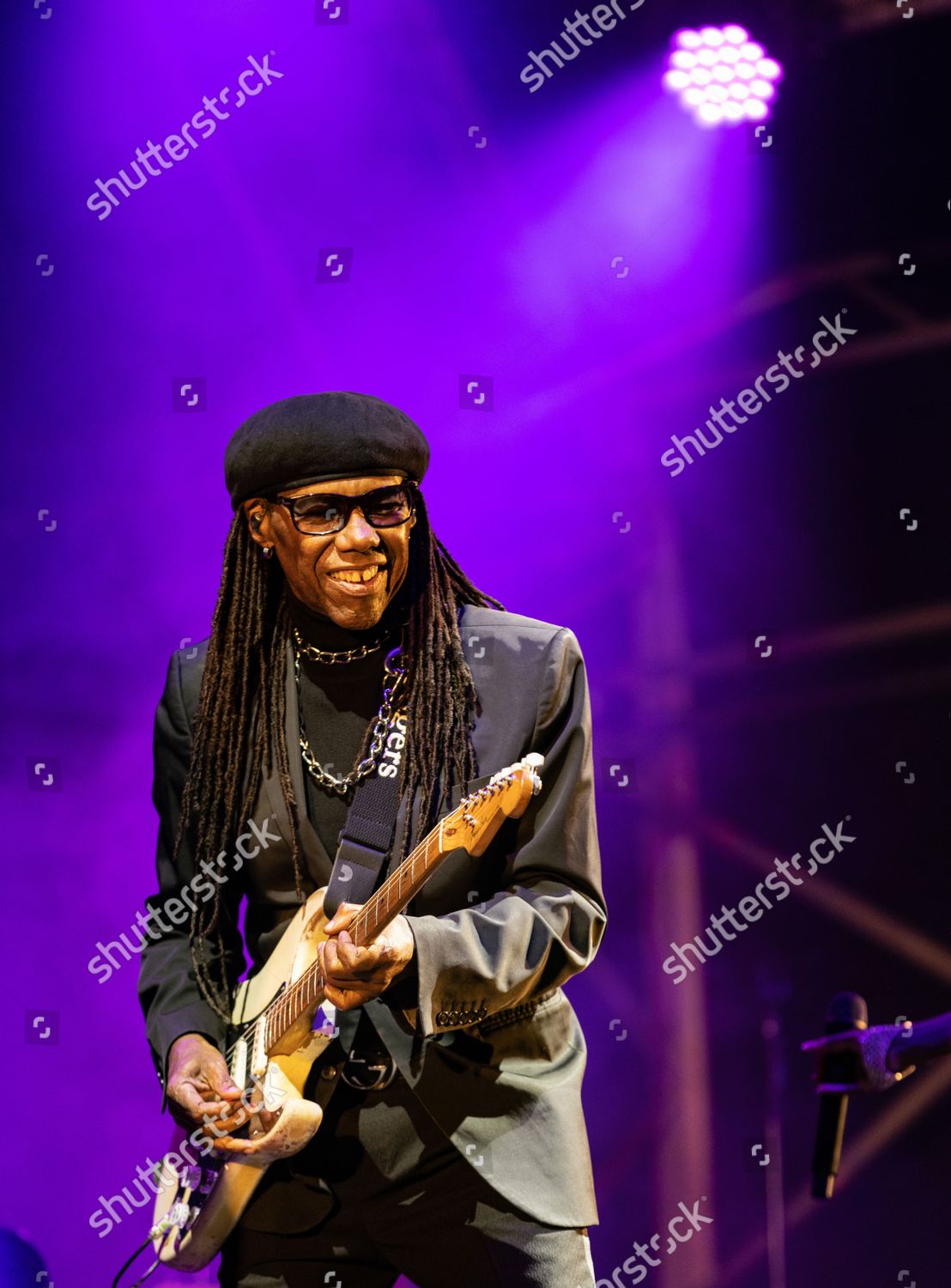 Nile Rogers Chic Performing Their Headline Editorial Stock Photo ...