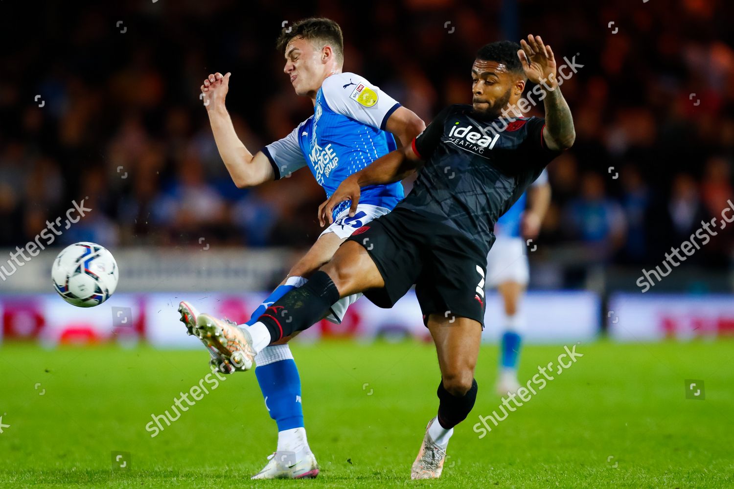 Darnell Furlong West Bromwich Albion Tackles Editorial Stock Photo ...