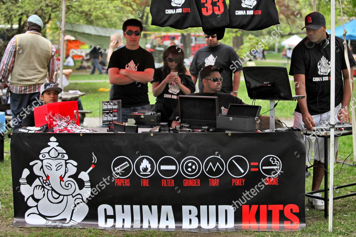 Booth Offering Marijuana Bud Kits Other Editorial Stock Photo - Stock ...
