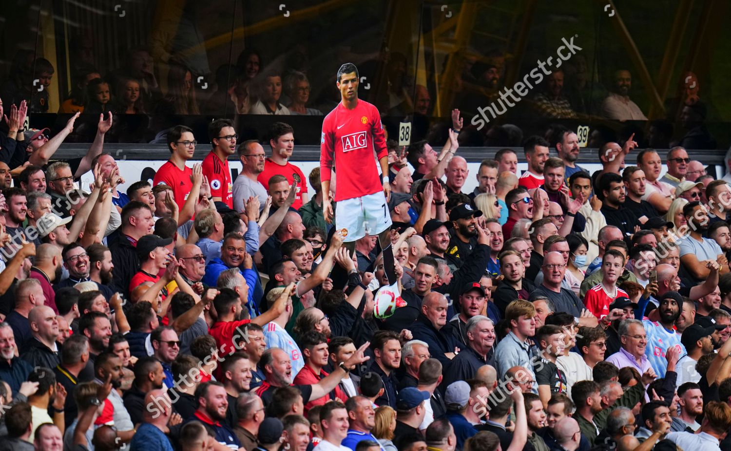 Cristiano Ronaldo Cardboard Cut Out Editorial Stock Photo - Stock Image ...