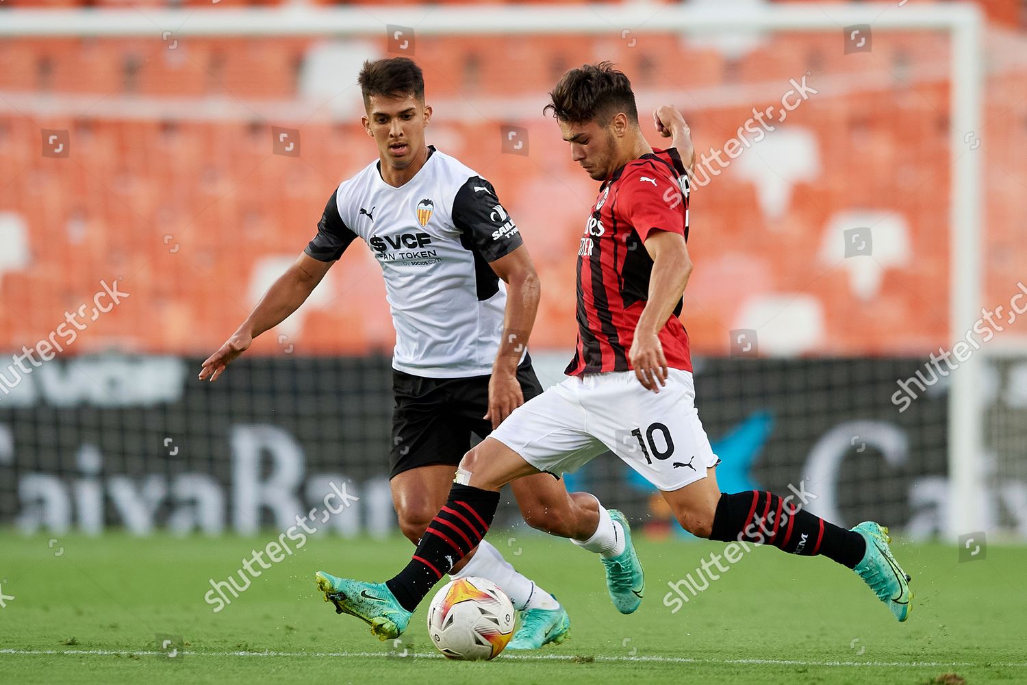 Brahim Diaz Milan During Preseason Friendly Editorial Stock Photo ...