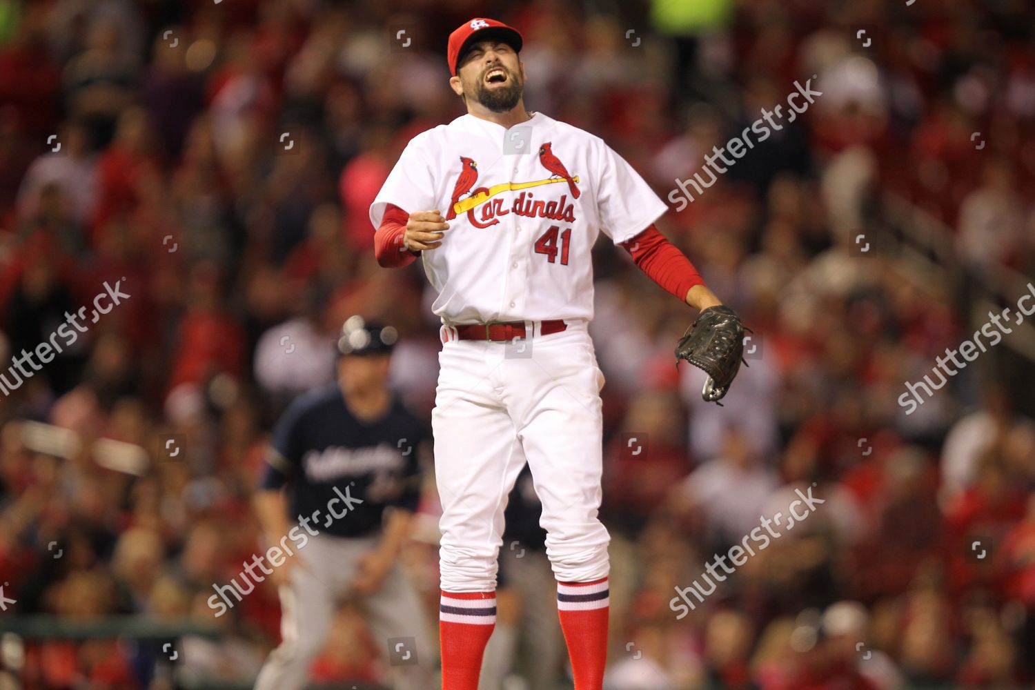 St Louis Cardinals Pitcher Pat Neshek Editorial Stock Photo - Stock ...