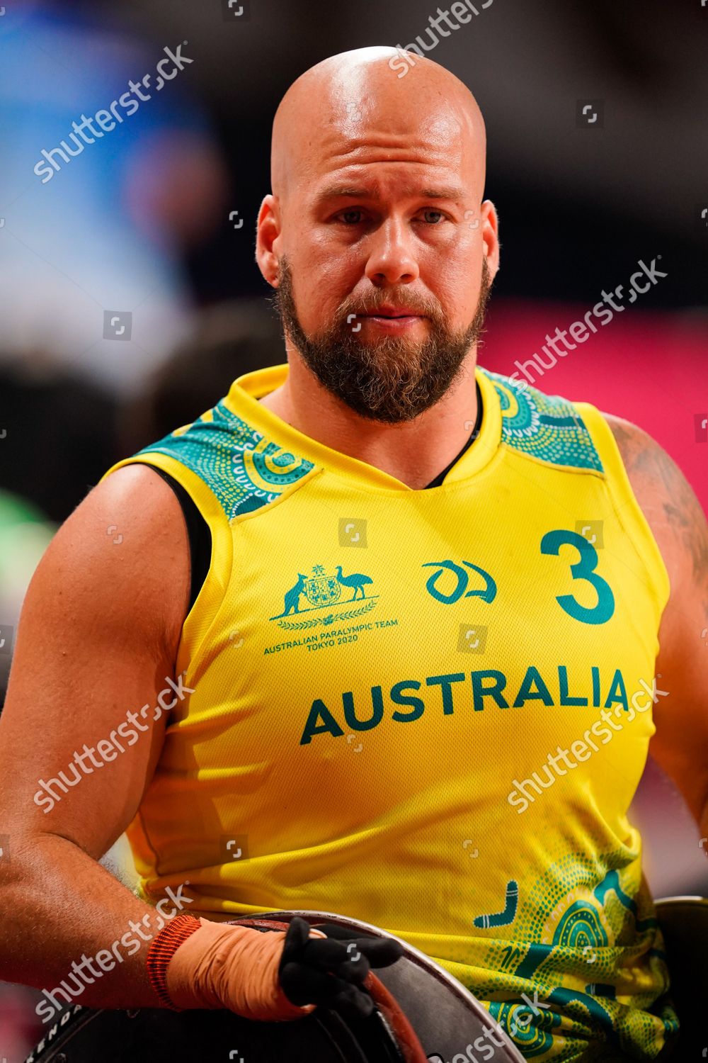 Ryley Batt Aus Wheelchair Rugby Preliminary Editorial Stock Photo ...