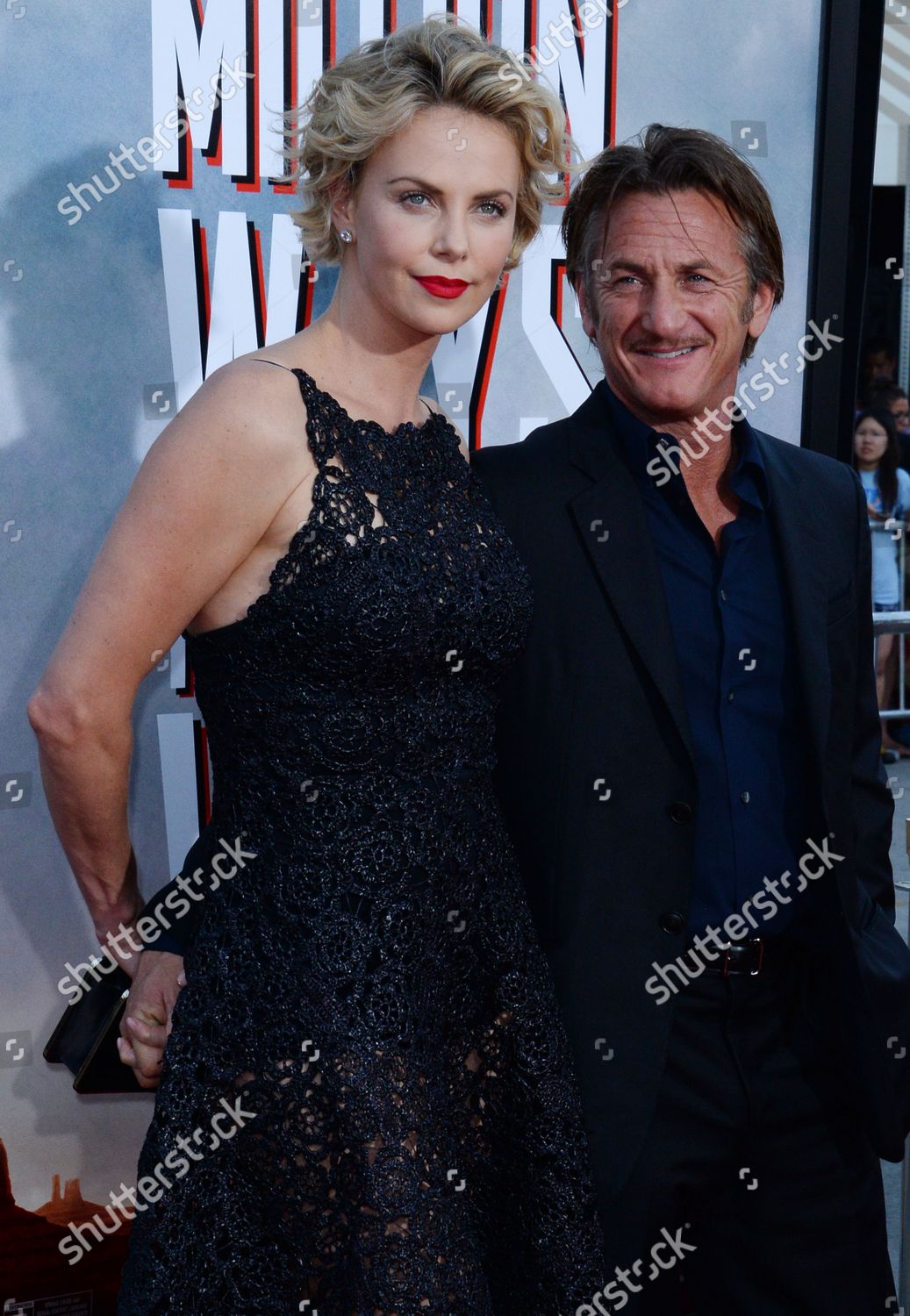 Cast Member Charlize Theron Boyfriend Sean Editorial Stock Photo ...