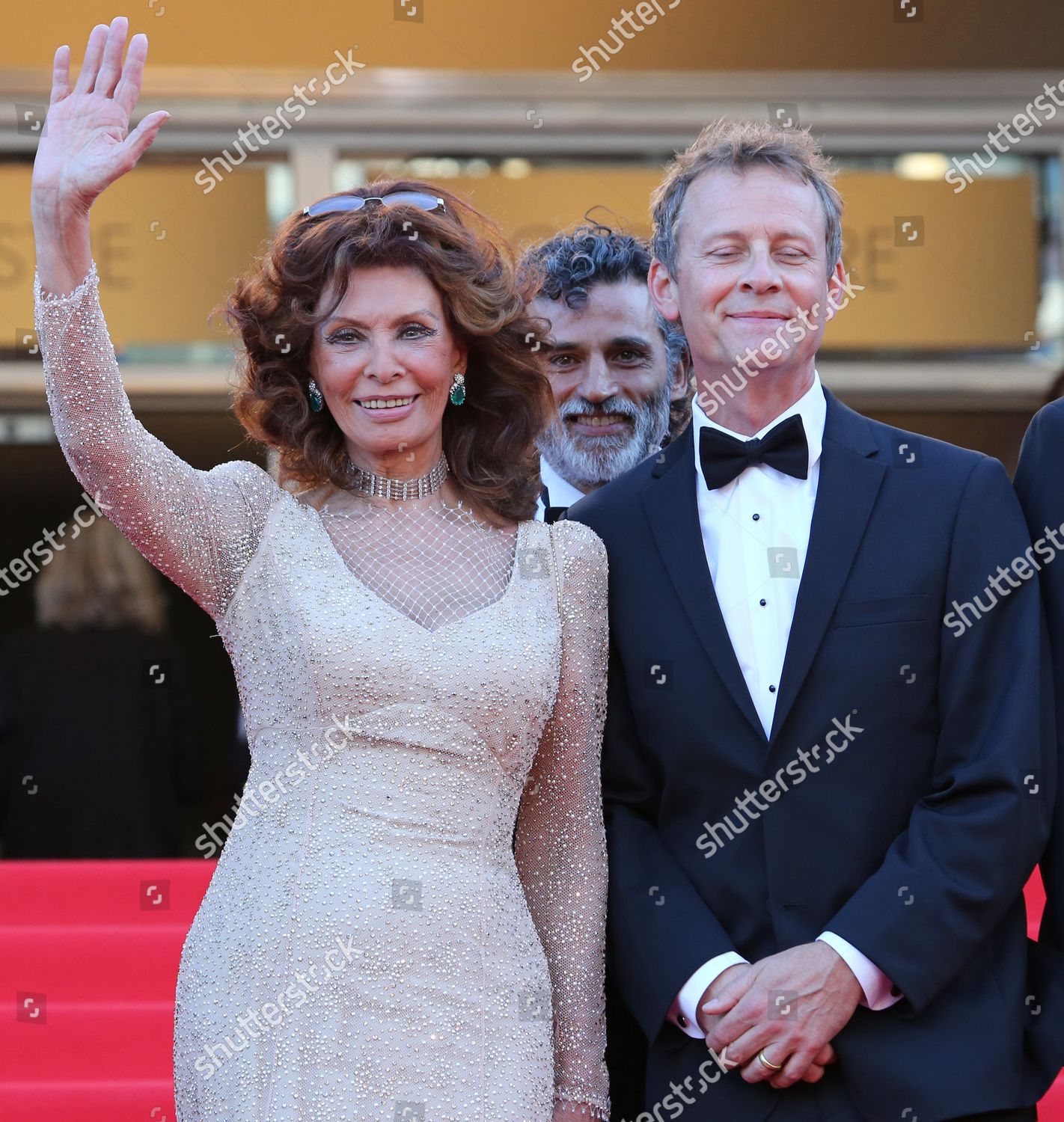Sophia Loren L William Goodrum Arrive Editorial Stock Photo - Stock ...