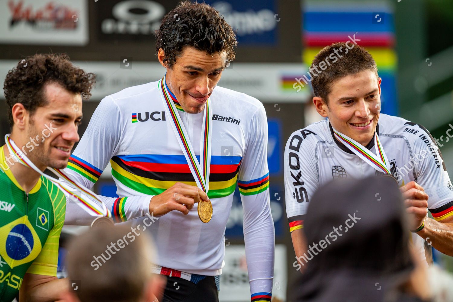 Mens Elite Podium 1st Place Christopher Editorial Stock Photo - Stock ...
