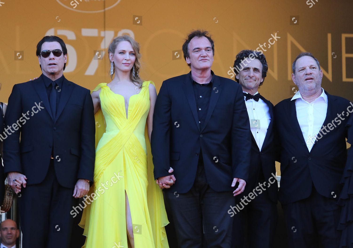 L R John Travolta Uma Thurman Editorial Stock Photo - Stock Image ...