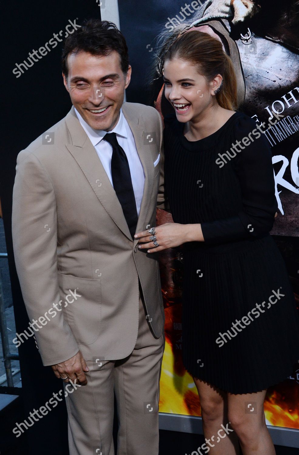 Cast Members Rufus Sewell Barbara Palvin Editorial Stock Photo - Stock ...