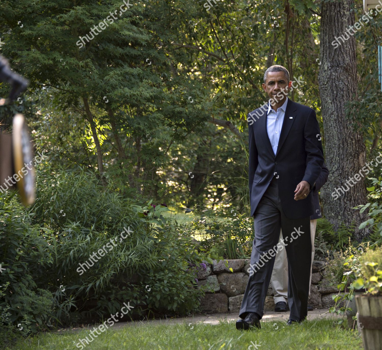 President Barack Obama Walks Podium Deliver Editorial Stock Photo ...