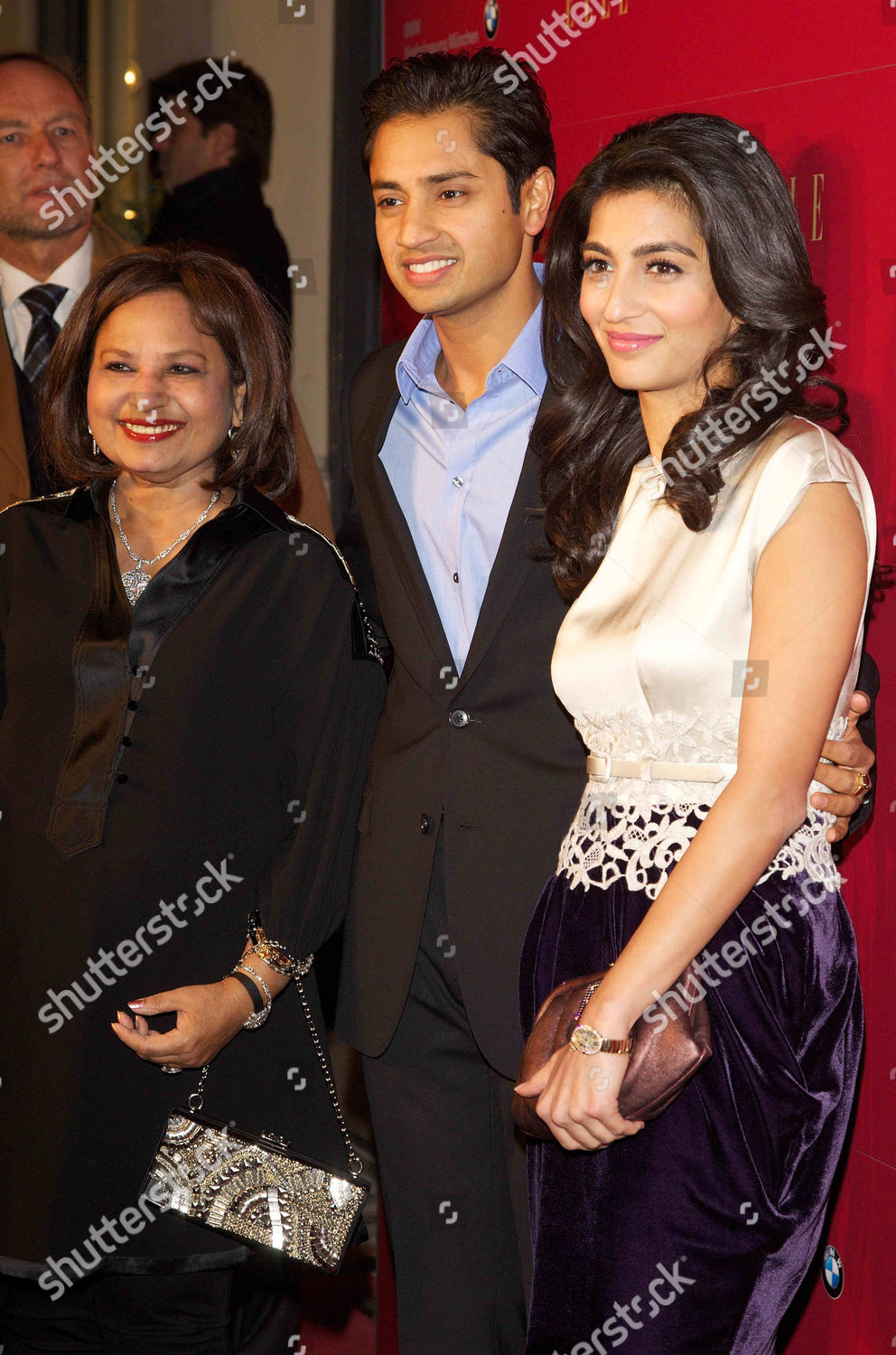 Usha Mittal son Aditya Mittal wife Usha Editorial Stock Photo - Stock ...