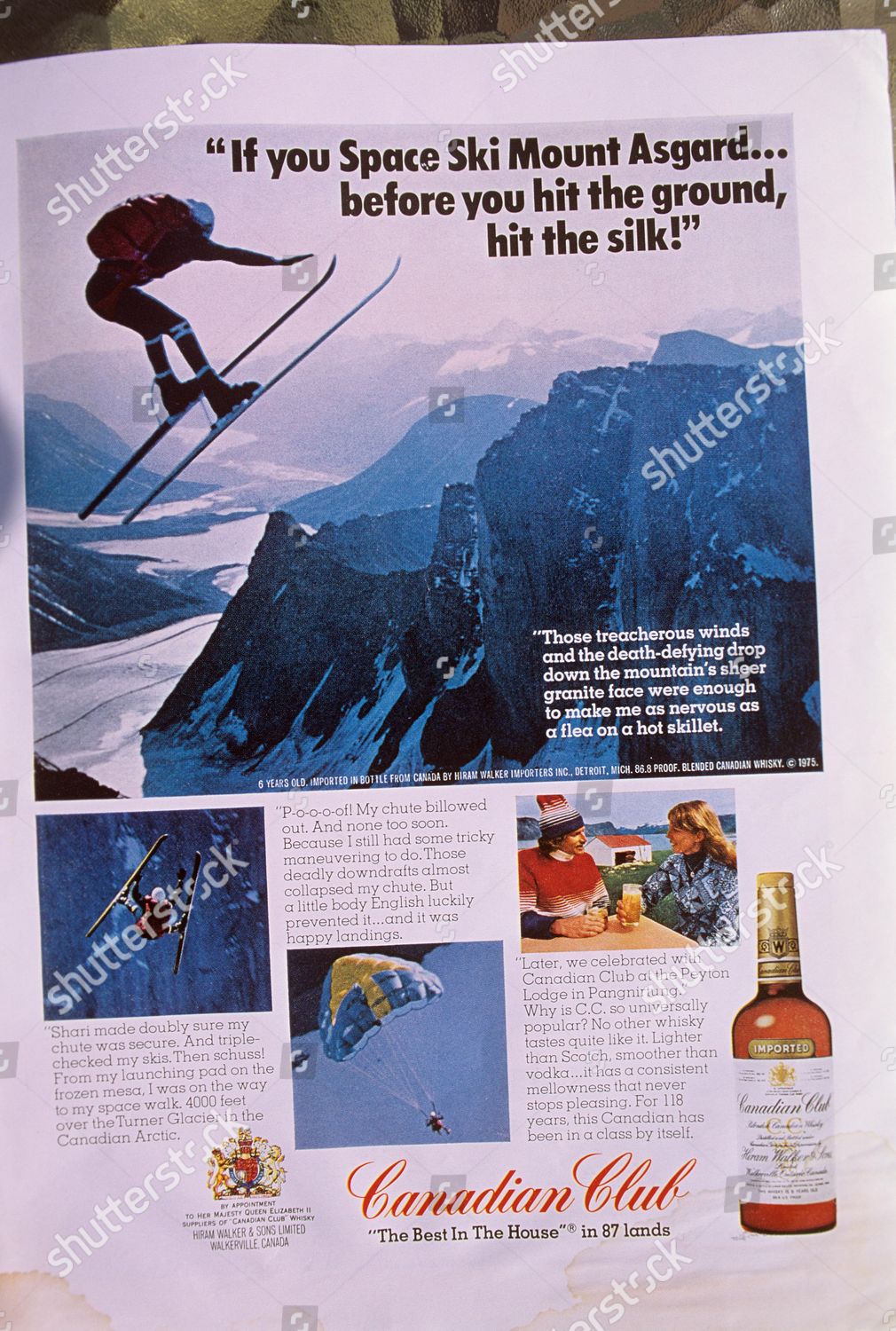 Whisky Advert That Inspired Idea Opening Editorial Stock Photo - Stock ...