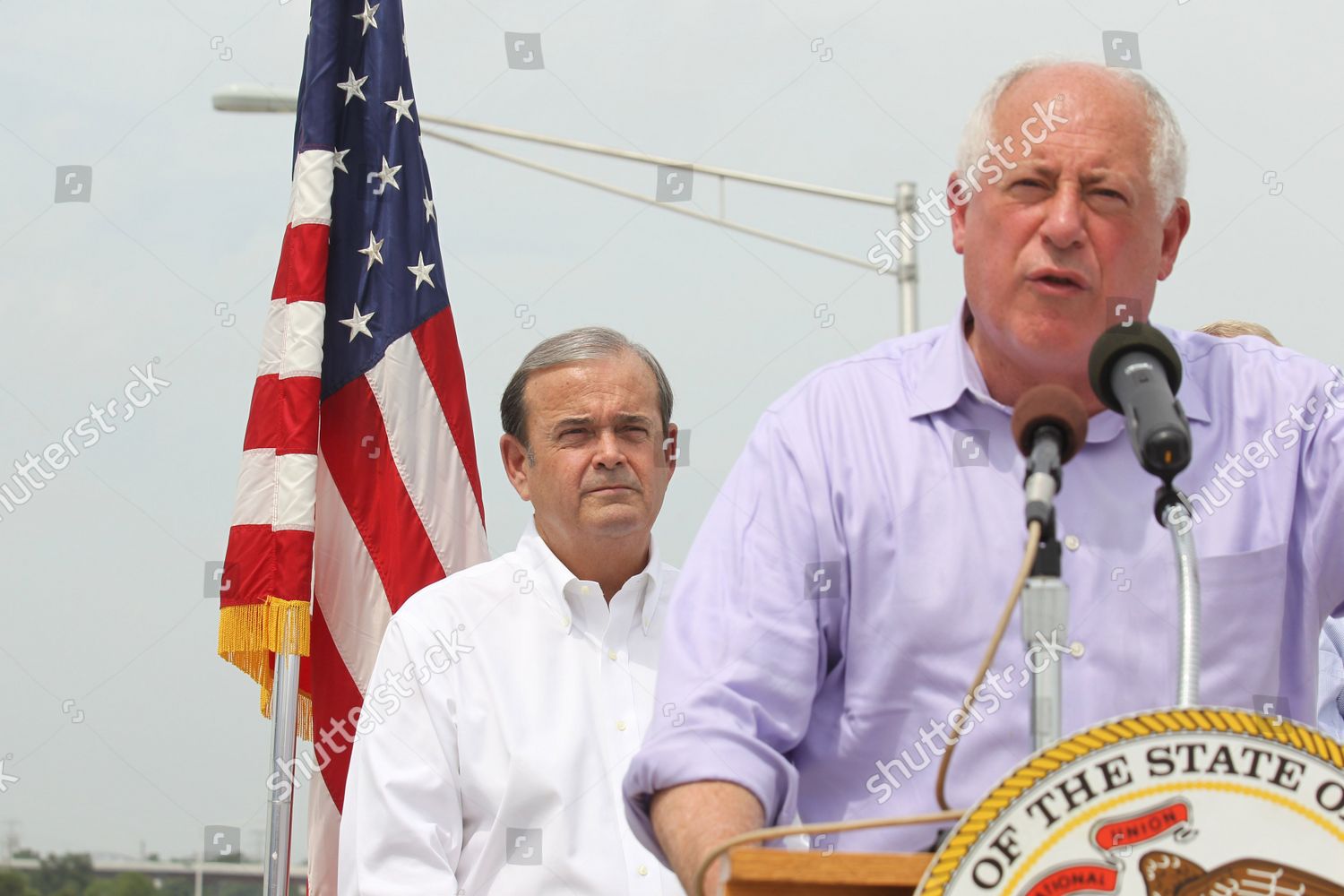 Illinois Governor Pat Quinn Makes His Editorial Stock Photo - Stock ...