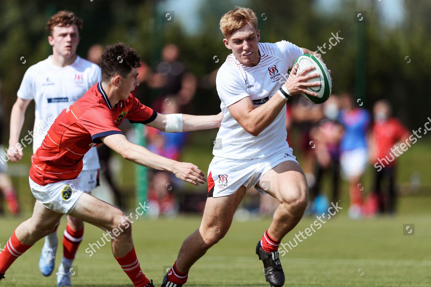 Ulster Vs Munster Ulsters Matthew Booth Editorial Stock Photo - Stock ...