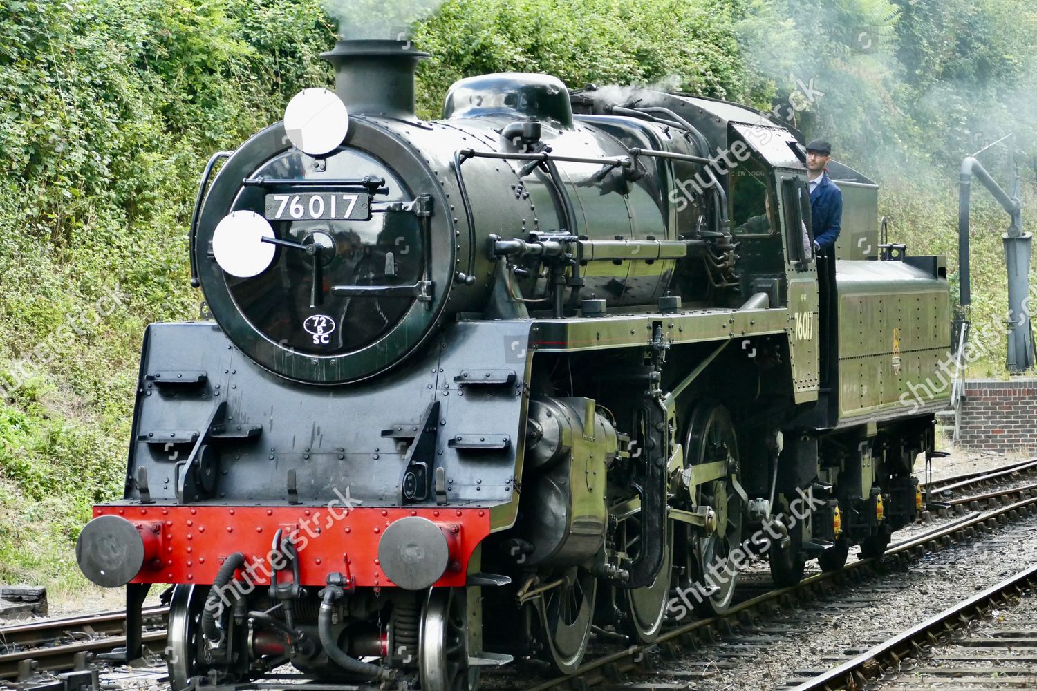 Br Standard Class 4 No 76017 Editorial Stock Photo - Stock Image ...