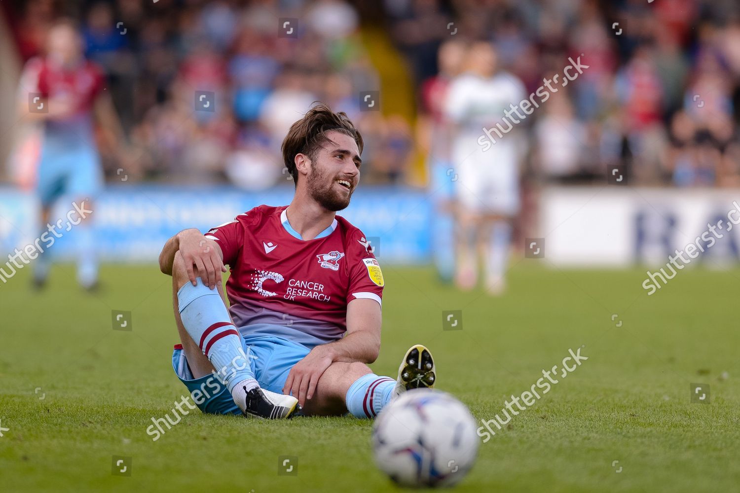 Scunthorpe United Aaron Jarvis 19 Laughing Editorial Stock Photo ...