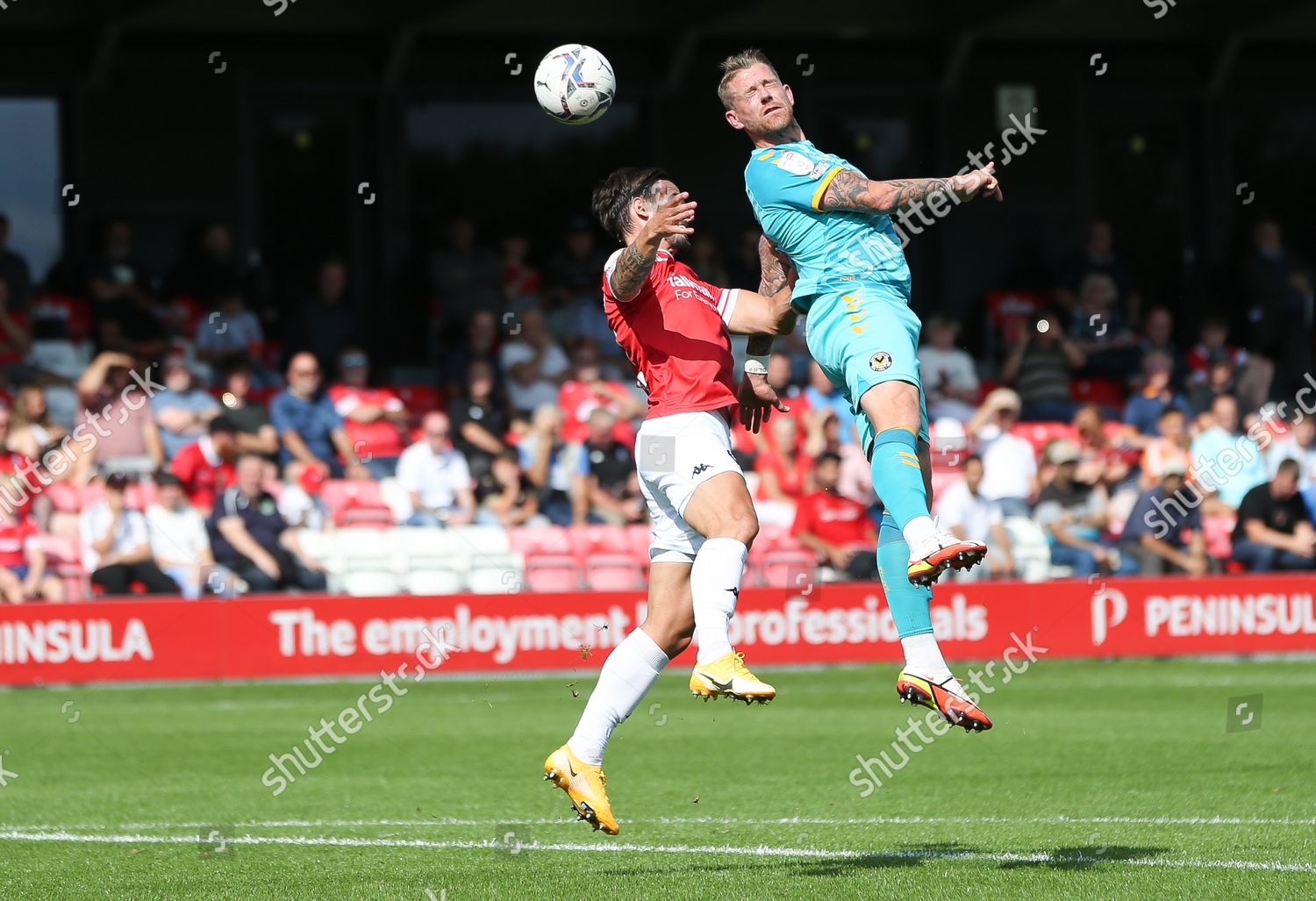 Alex Fisher Newport County Heads Gaol Editorial Stock Photo - Stock ...