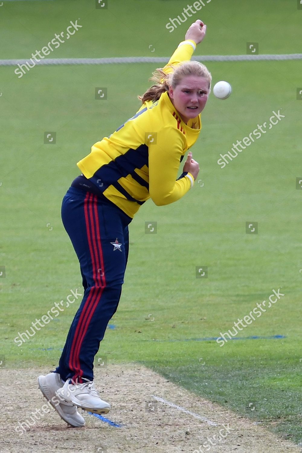 Bryony Smith South East Stars Bowling Editorial Stock Photo - Stock ...
