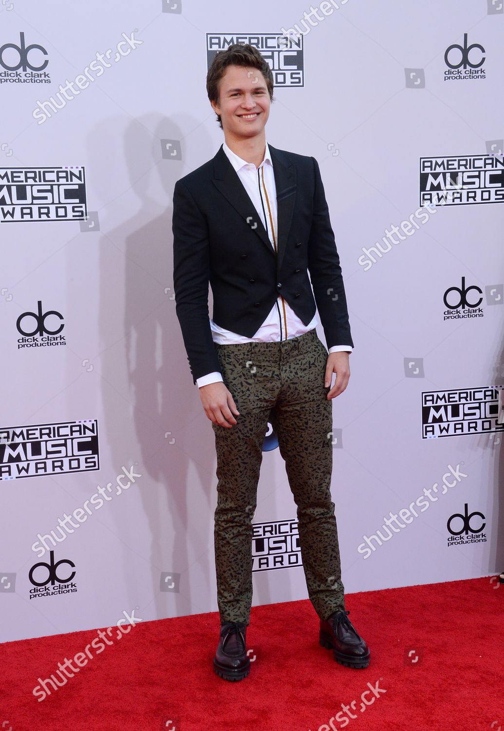 Actor Ansel Elgort Arrives 42nd Annual Editorial Stock Photo - Stock ...