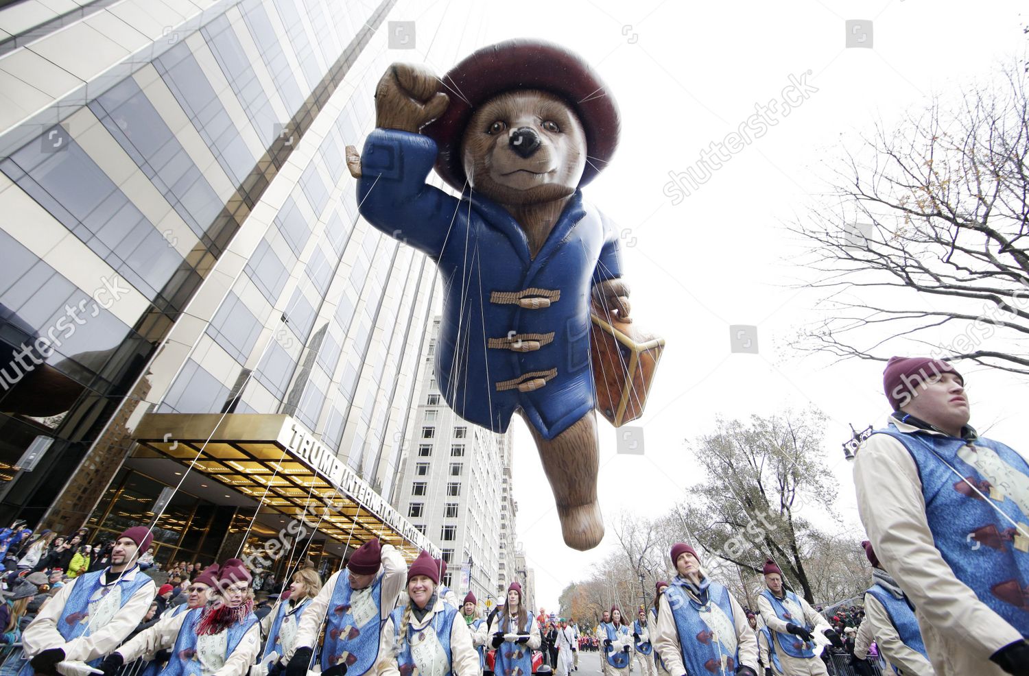 Paddington Bear Balloon Makes Way Down Editorial Stock Photo - Stock ...