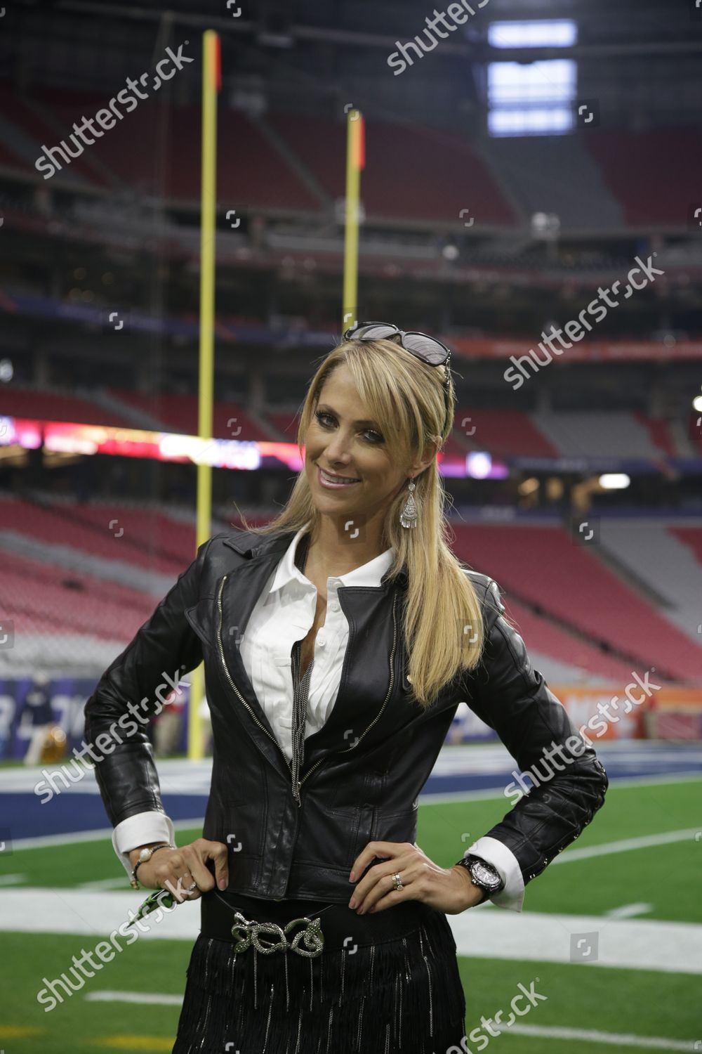 Tv Azteca Reporter Inez Sainz Poses Editorial Stock Photo - Stock Image ...