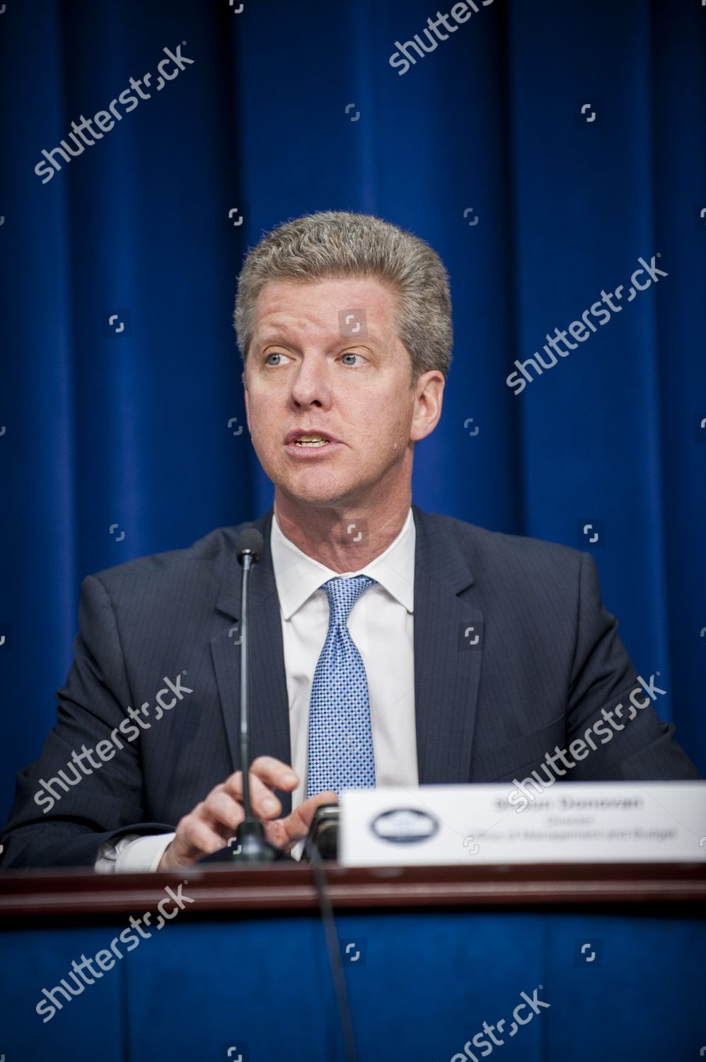 Office Management Budget Director Shawn Donovan Editorial Stock Photo ...