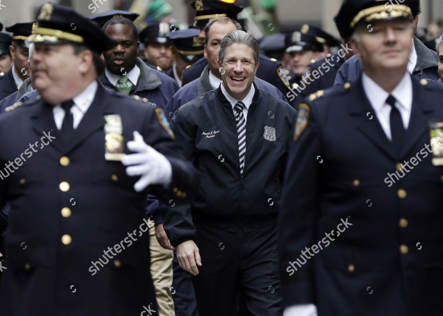 President Pba Patrick Lynch Walks On Editorial Stock Photo - Stock ...