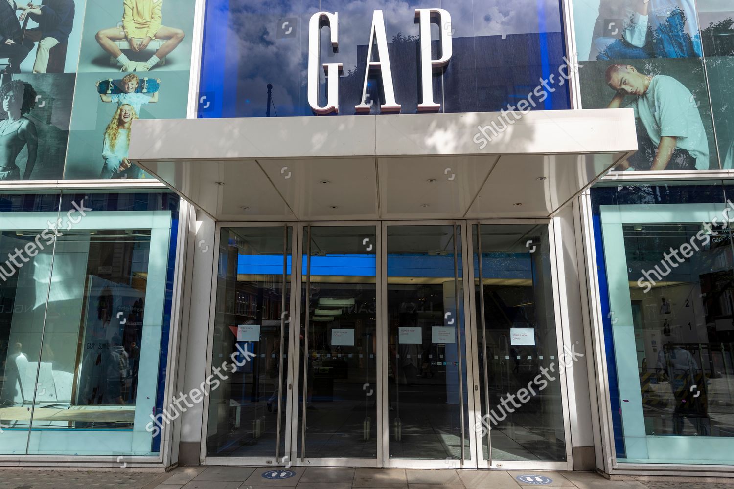 Gap Flagship Clothes Store On Oxford Editorial Stock Photo - Stock ...
