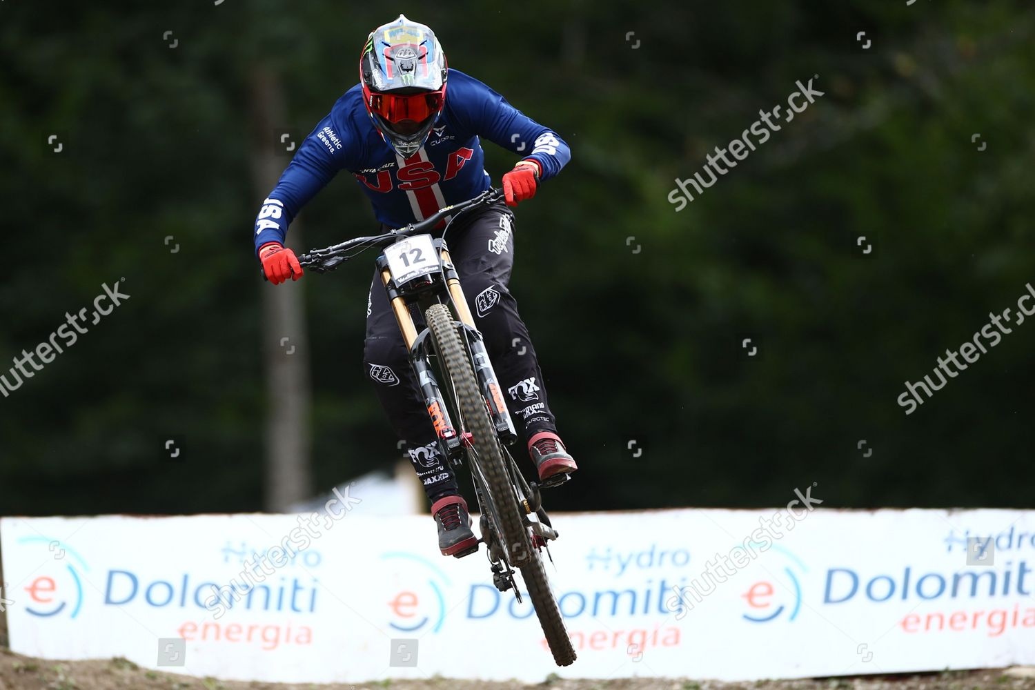 Downhill Final Men Luca Shaw Usa Editorial Stock Photo - Stock Image ...