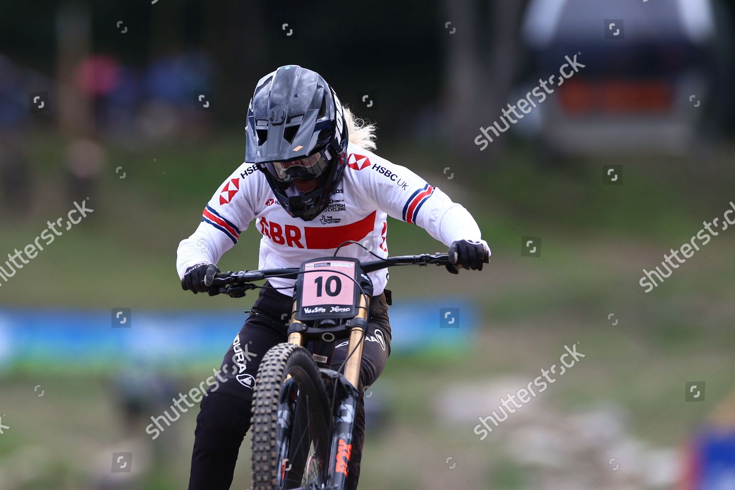 Downhill Final Junior Women Mikayla Parton Editorial Stock Photo ...