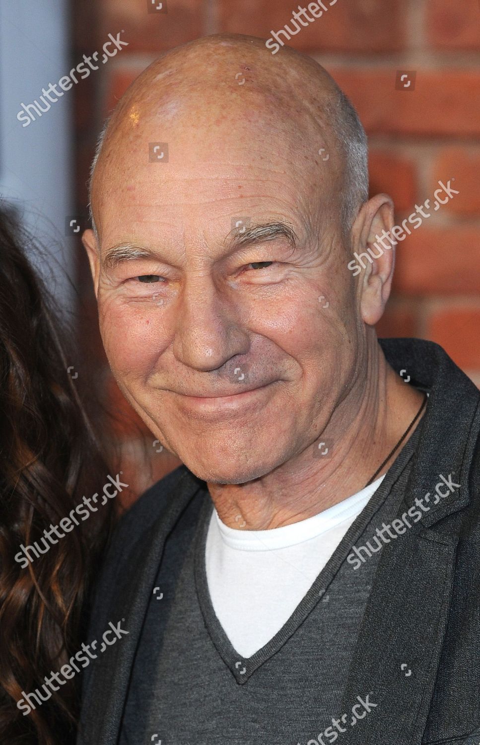 English Actor Patrick Stewart Attends Uk Editorial Stock Photo - Stock ...