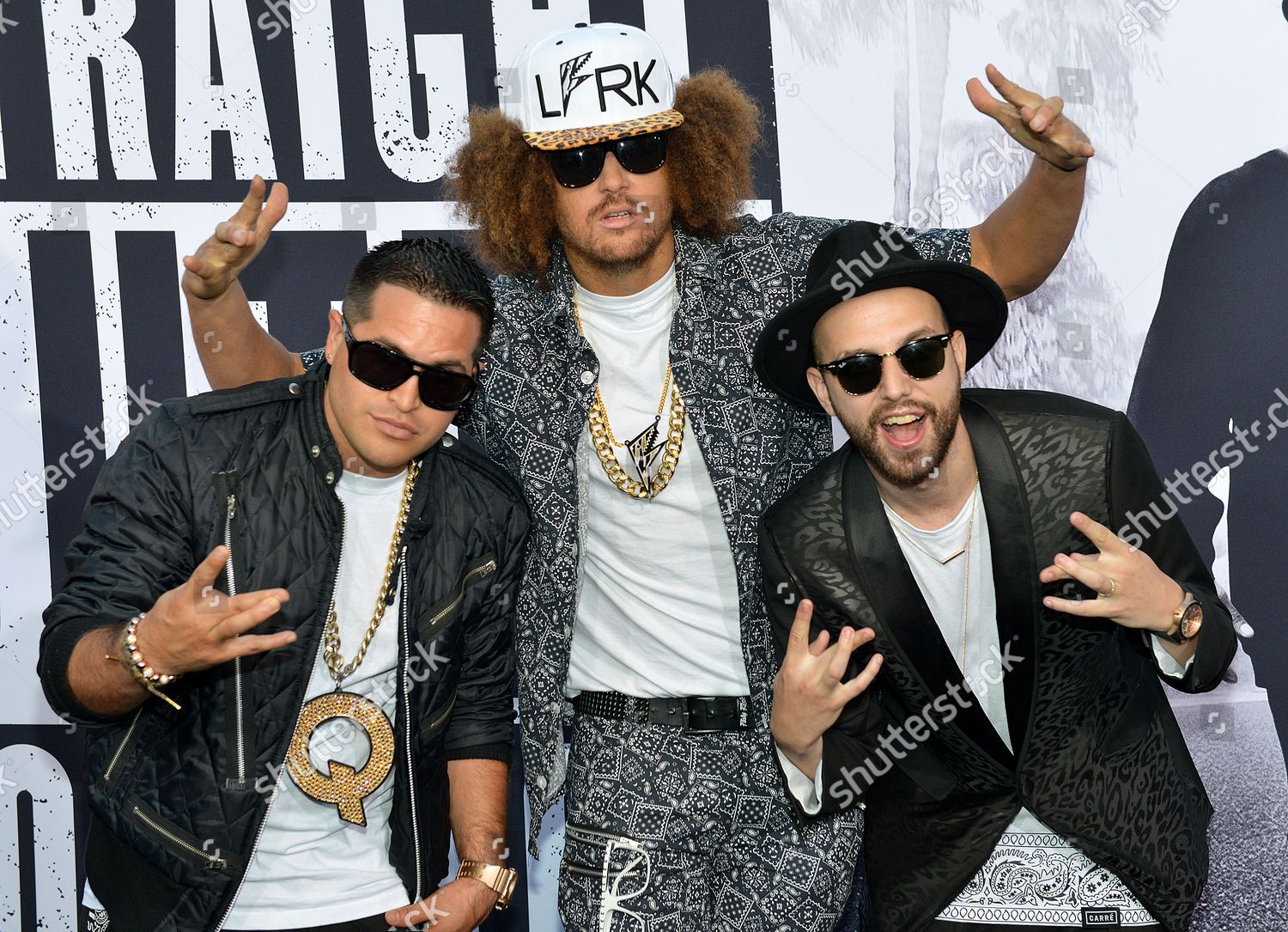 Rapper Redfoo Center Attends Premiere Nwa Editorial Stock Photo - Stock ...