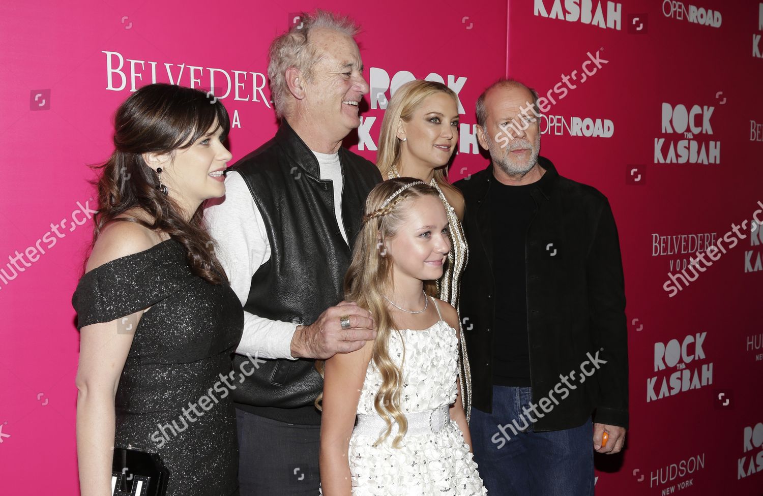 ZOOEY DESCHANEL BILL MURRAYMEGAN RAICH KATE Editorial Stock Photo ...