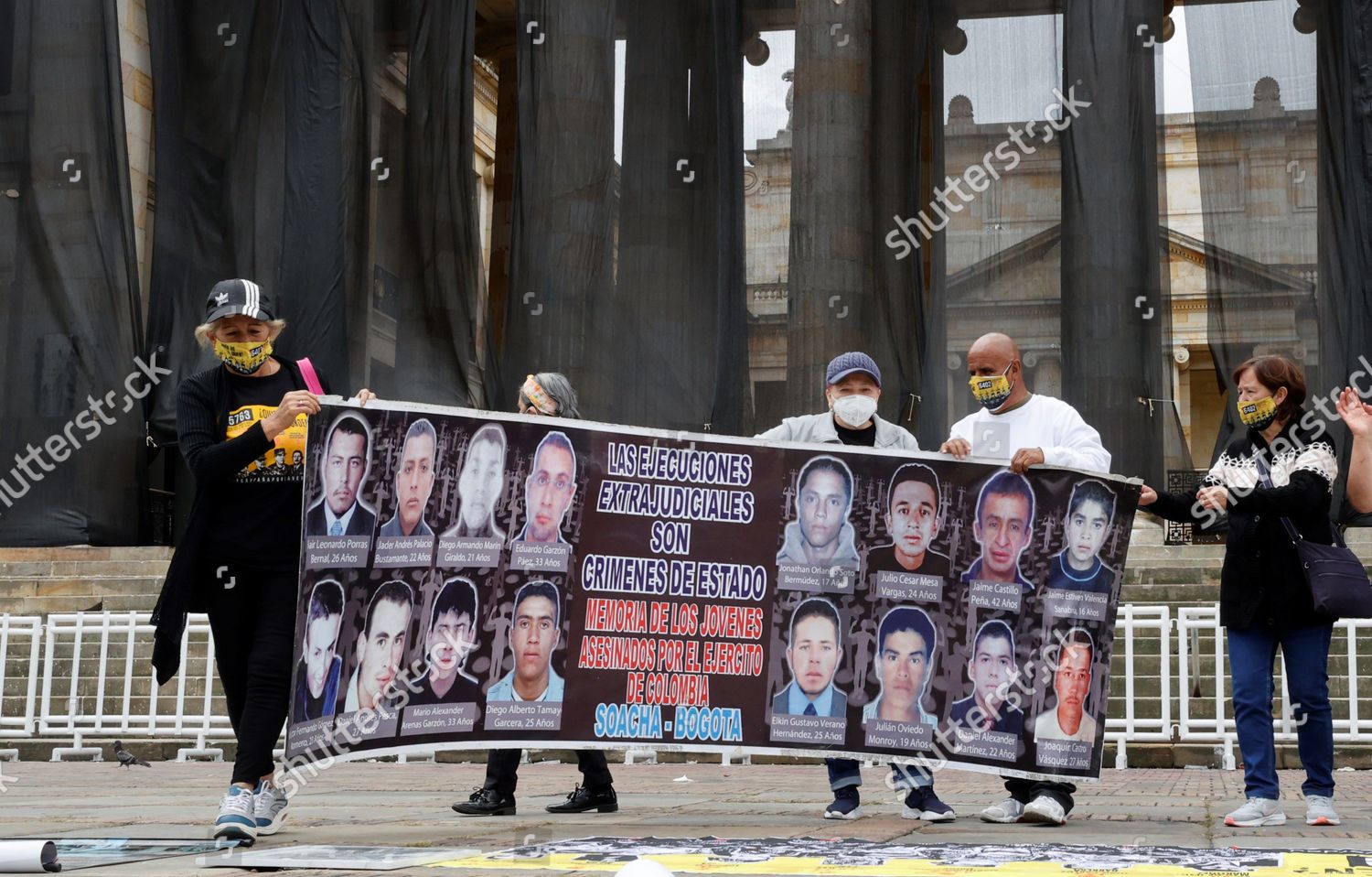 People Raise Sign During Presentation Claim Editorial Stock Photo ...