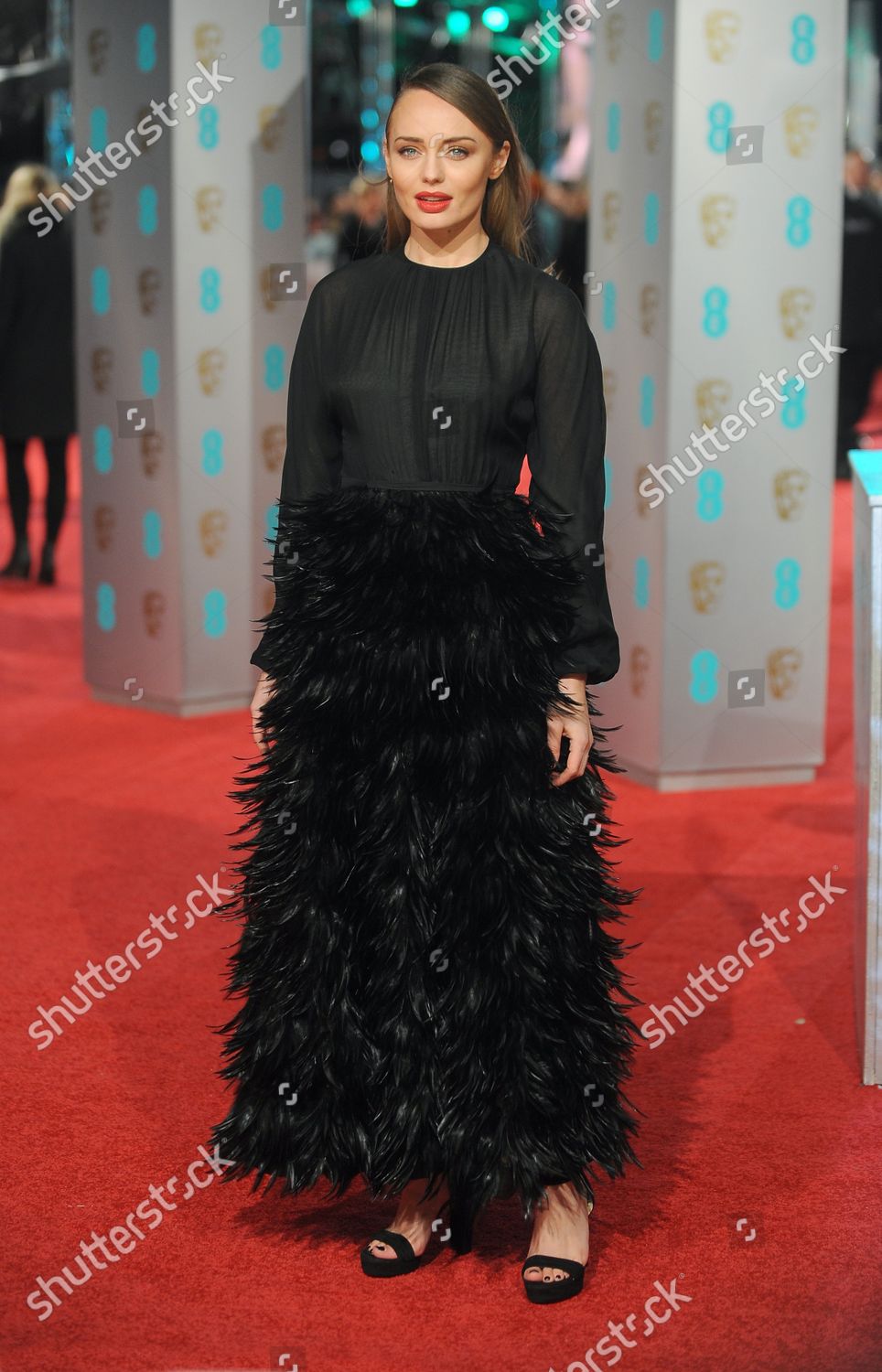 English Actress Laura Haddock Attends Ee Editorial Stock Photo - Stock ...