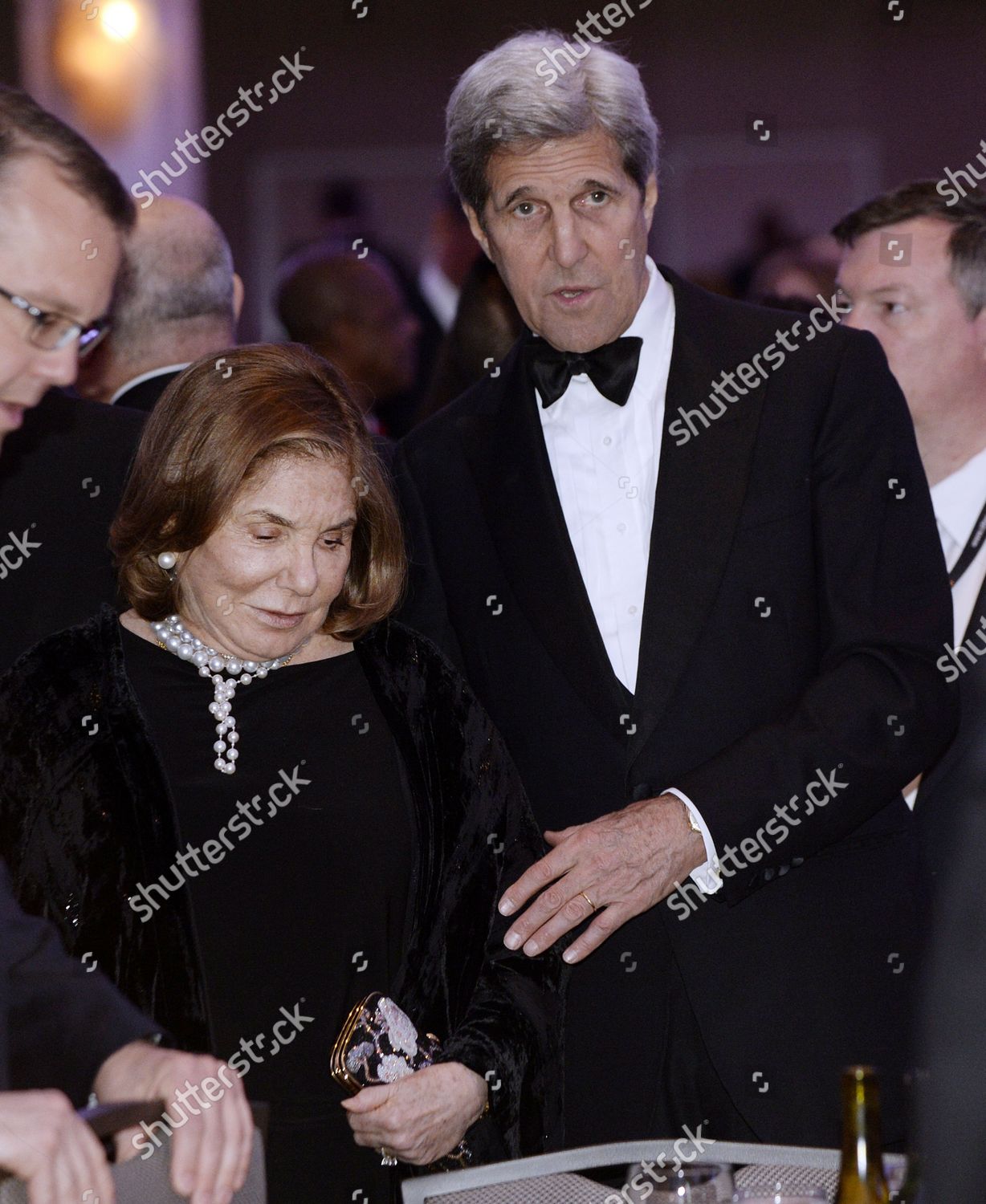 Secretary State John Kerry His Wife Editorial Stock Photo - Stock Image ...
