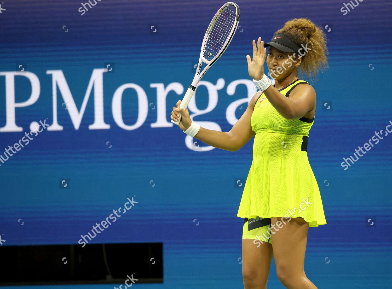 Tennis Player Naomi Osaka Skills 2021 Editorial Stock Photo - Stock ...