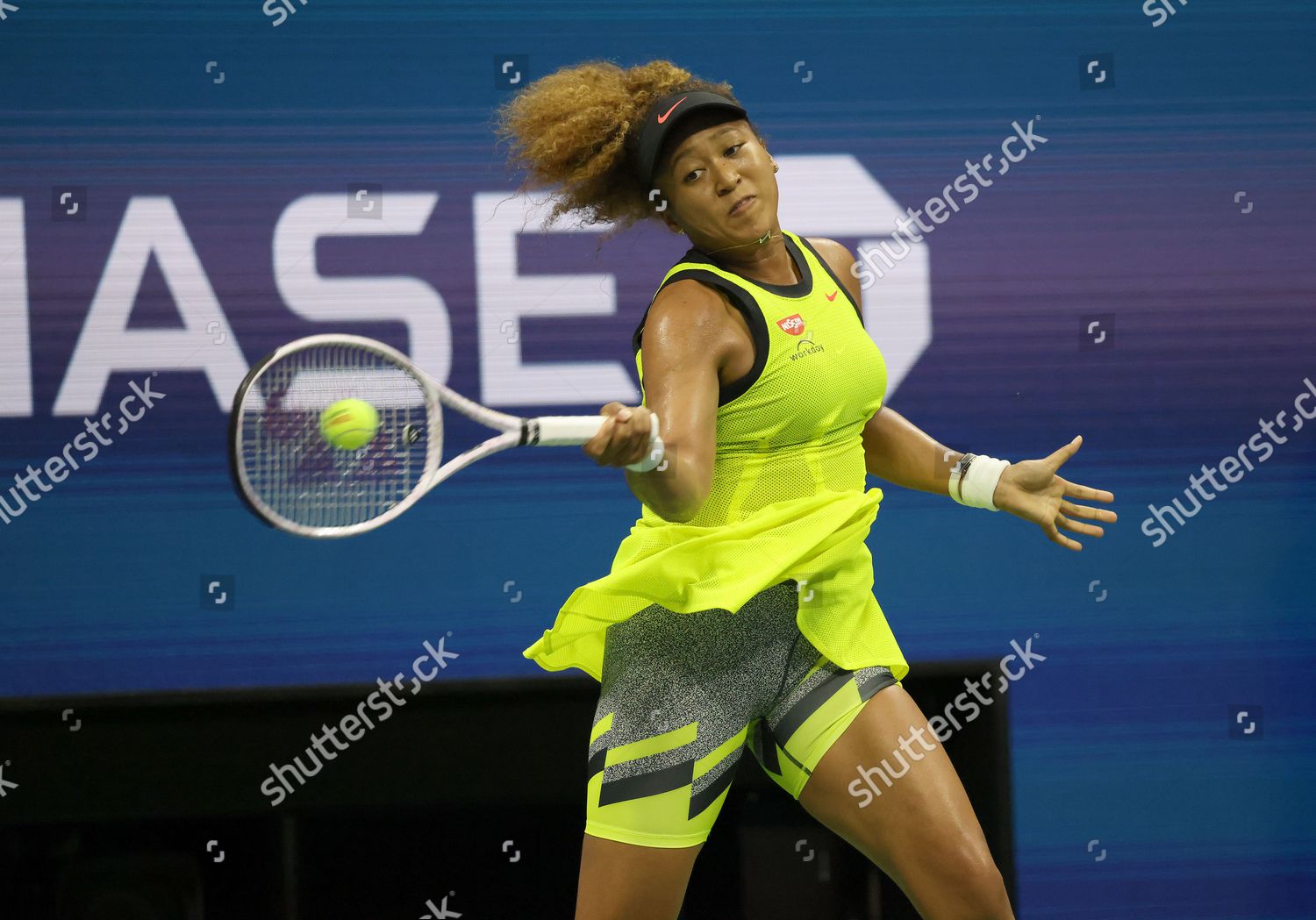 Tennis Player Naomi Osaka Skills 2021 Editorial Stock Photo - Stock ...