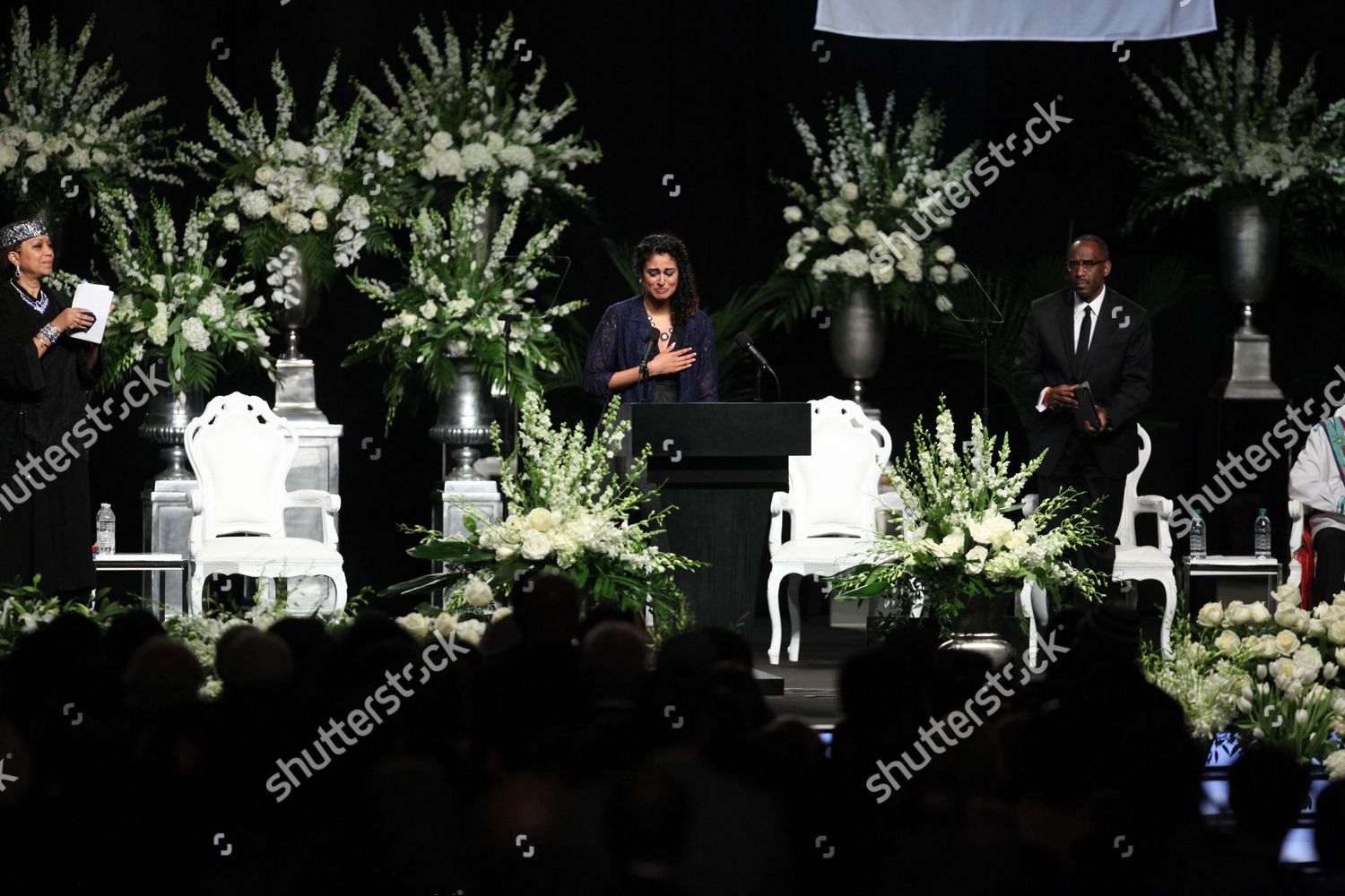 Natasha Mundkur Speaks During Muhammad Ali Editorial Stock Photo ...