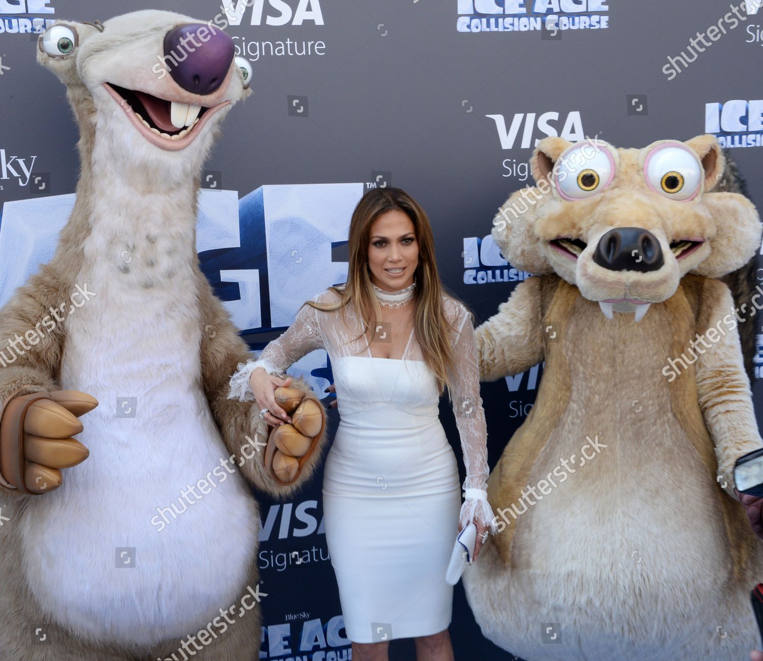 Cast Member Jennifer Lopez Voice Shira Editorial Stock Photo - Stock ...