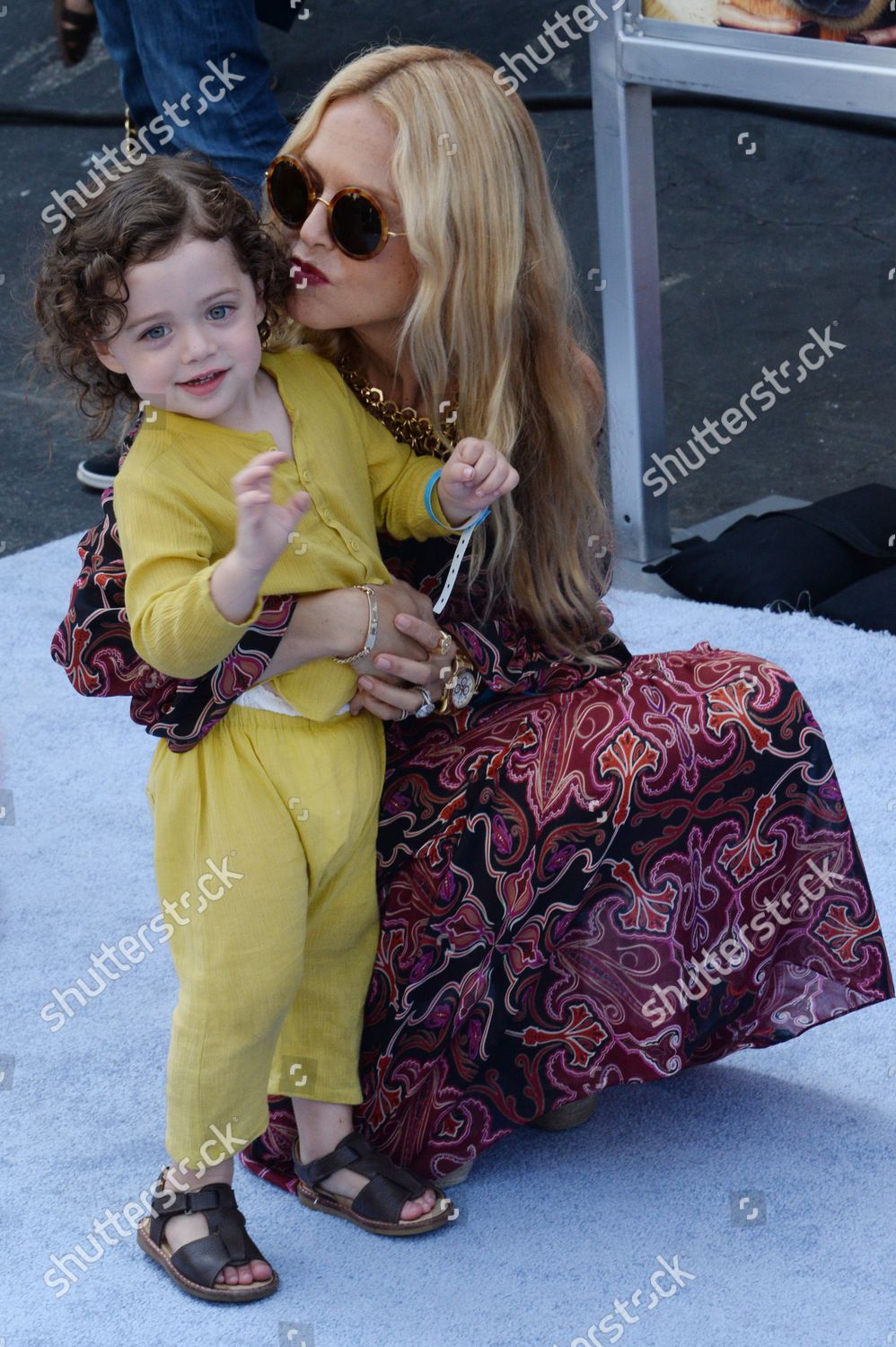 Fashion Designer Rachel Zoe Her Son Editorial Stock Photo - Stock Image ...
