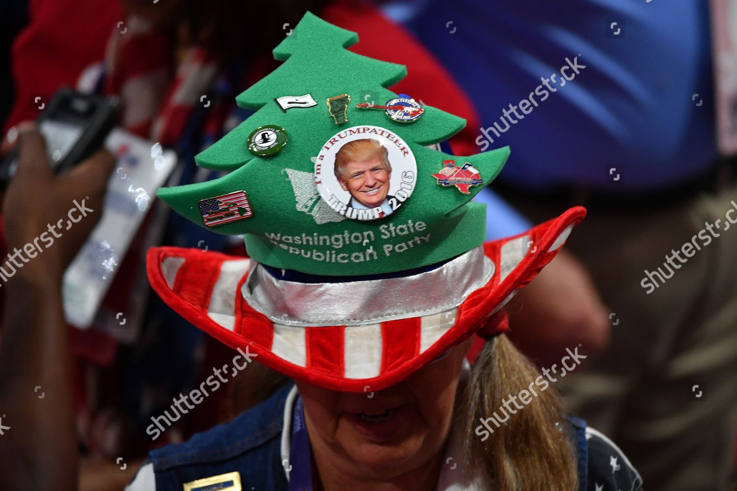Delegate Washington State Republican Party Pictured Editorial Stock ...