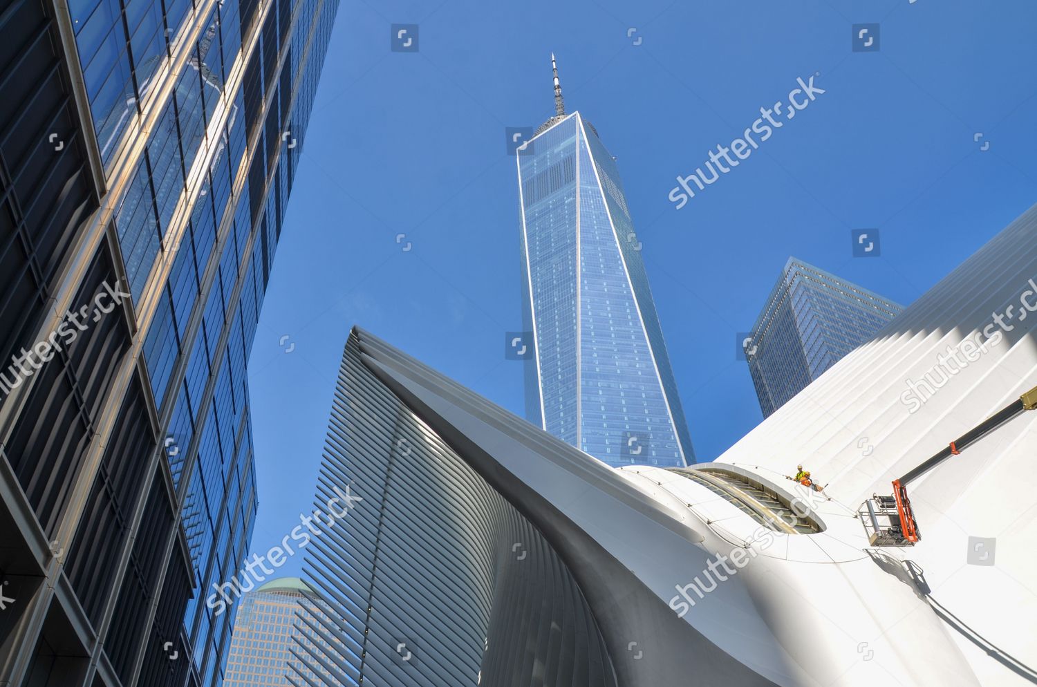 Freedom Tower Oculus Seen Ahead 911 Editorial Stock Photo - Stock Image ...