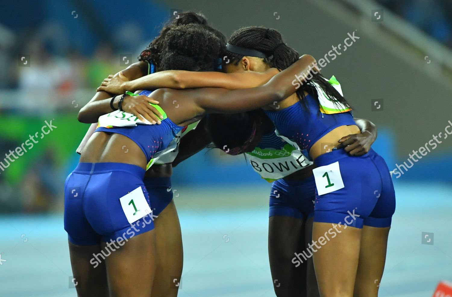 English Gardner Allyson Felix Tianna Bartoletta Editorial Stock Photo ...