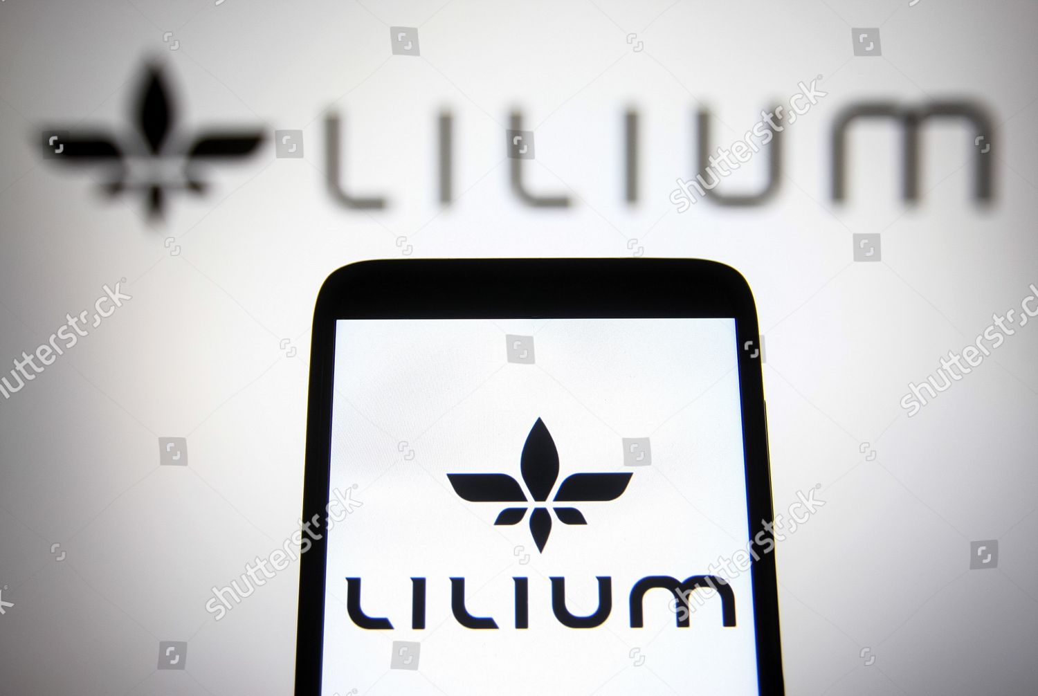 This Photo Illustration Lilium Gmbh Logo Editorial Stock Photo - Stock ...