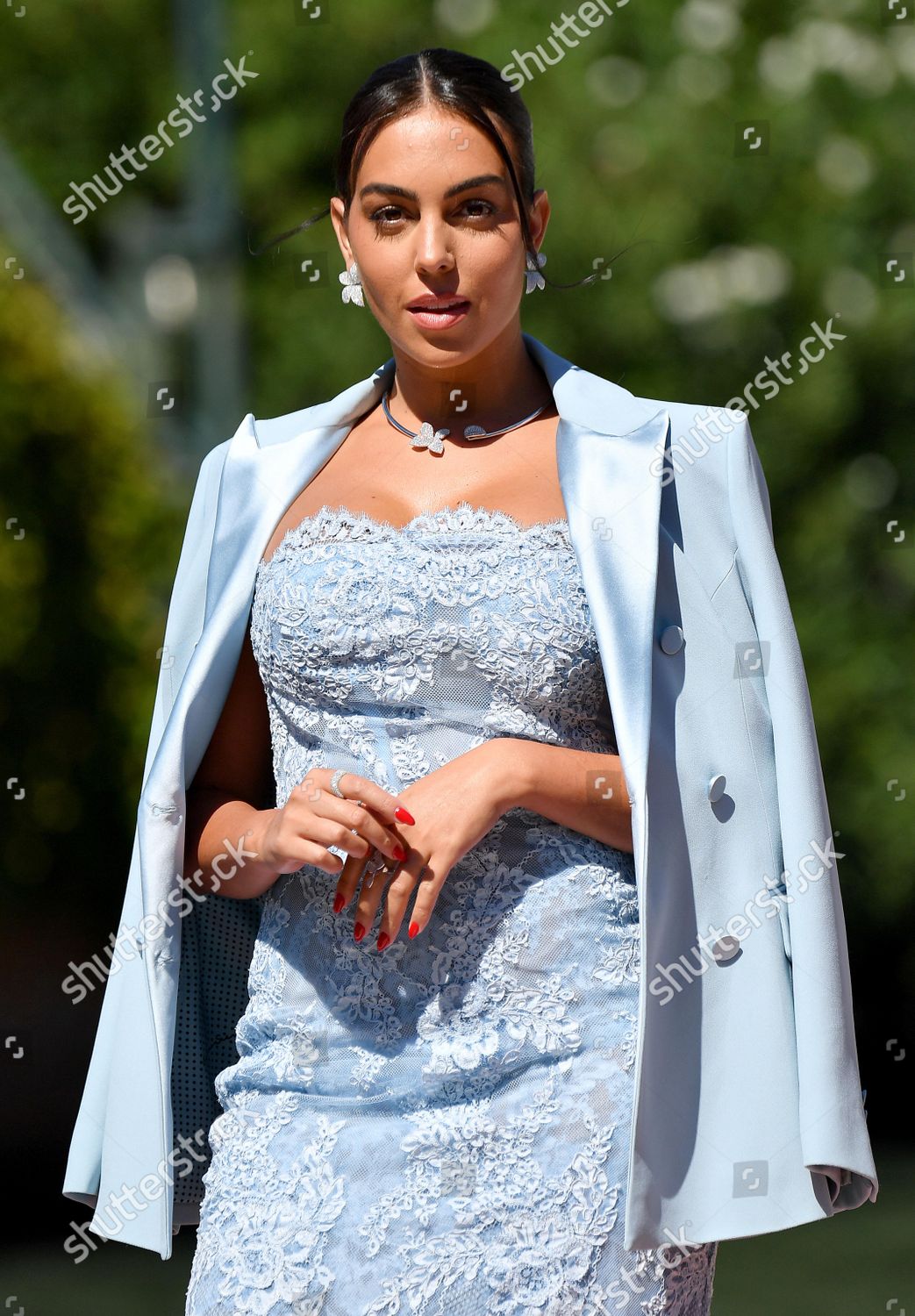 Argentinian Model Georgina Rodriguez Partner Portuguese Editorial Stock ...