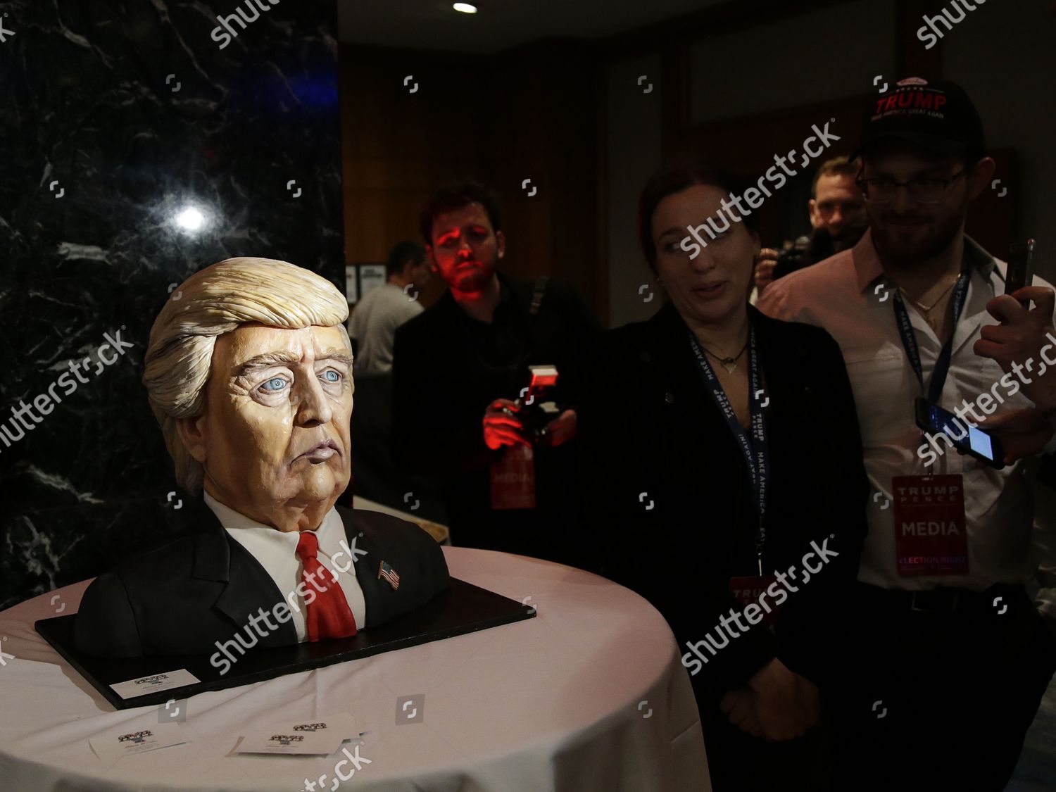 Cake Made Likeness Republican Nominee President Editorial Stock Photo ...