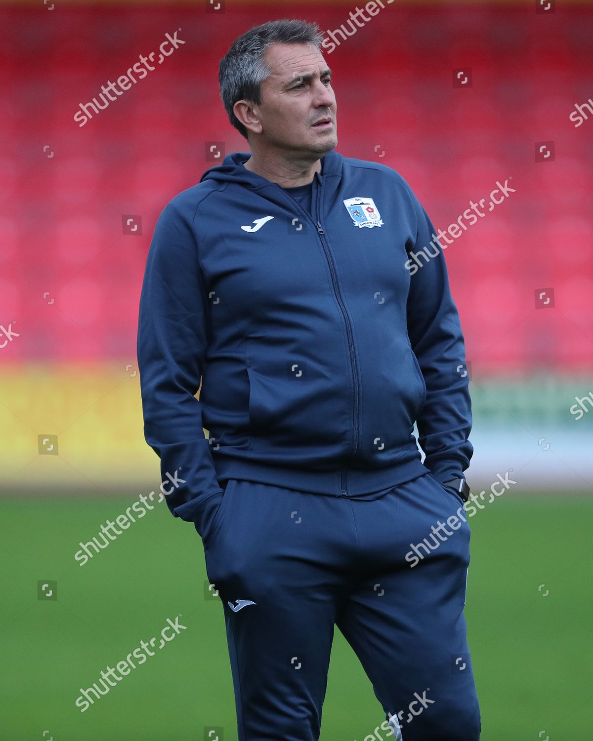 Barrows Assistant Manager Richard Dryden During Editorial Stock Photo ...